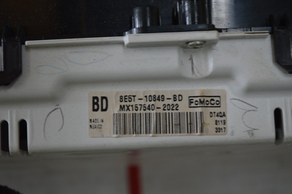 2008 2009 Ford Fusion Speedometer Instrument Cluster 102k Miles BB2 003 ...