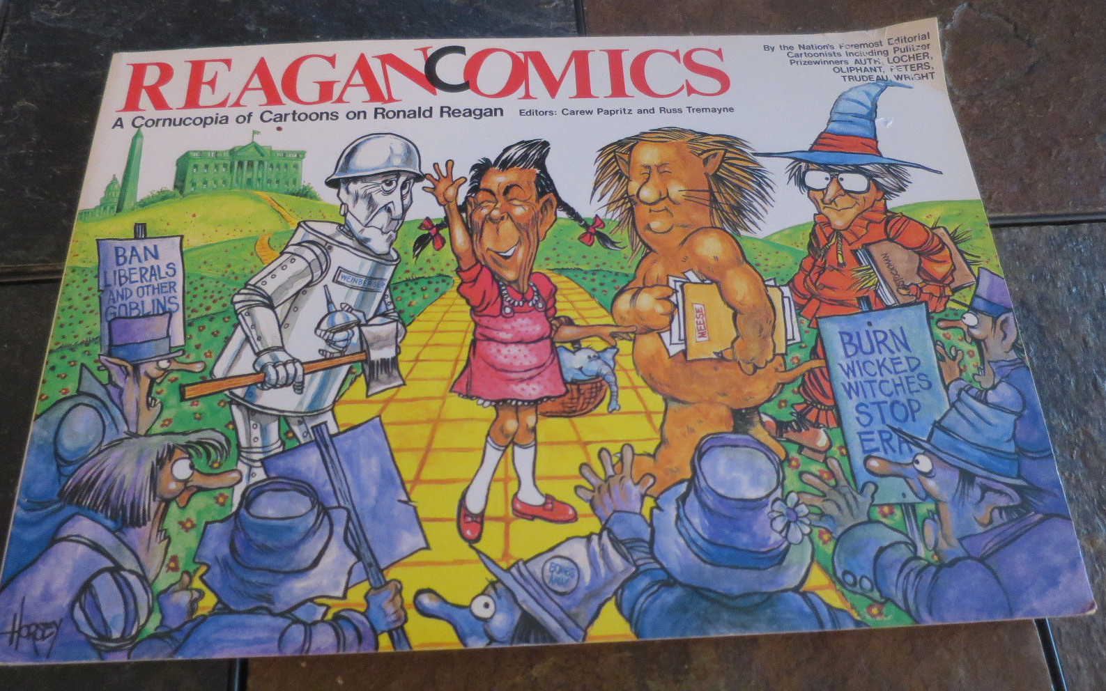 Reagan Comics: A Cornucopia of Cartoons on Ronald Reagan 1984 book | eBay