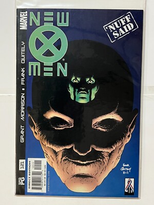 New X-Men #121 Grant Morrison Frank Quitely Wolverine Xavier Nuff Said ...