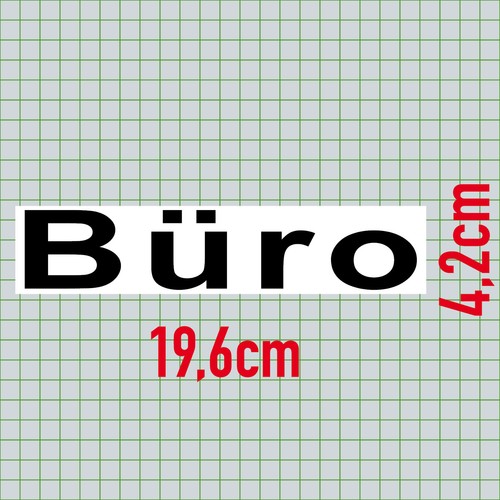 Aufkleber 20cm Büro Sticker Hinweis Tür Briefkasten 4061963016404 | eBay.de