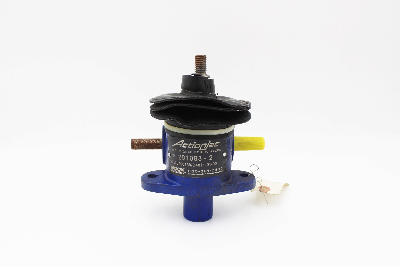 Actionjac 291083 - 2 Worm Gear Screw Jacks Nook Industries 800-321-7800 ...