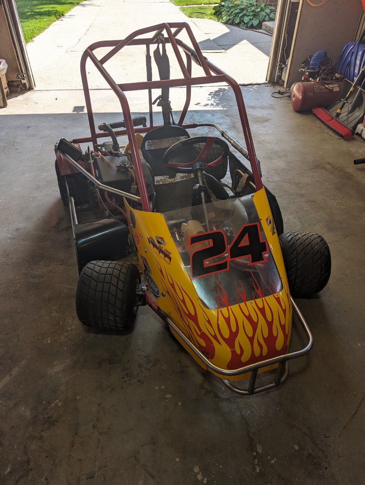 Rage Champ Race Kart / with Boared Animal Engine / and spare parts | eBay