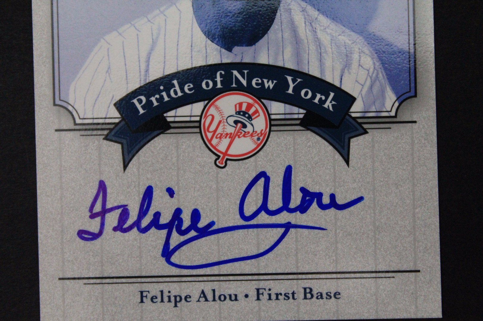 Felipe Alou HOF Autographed 2003 Upper Deck UD NY Yankees Series Signed ...
