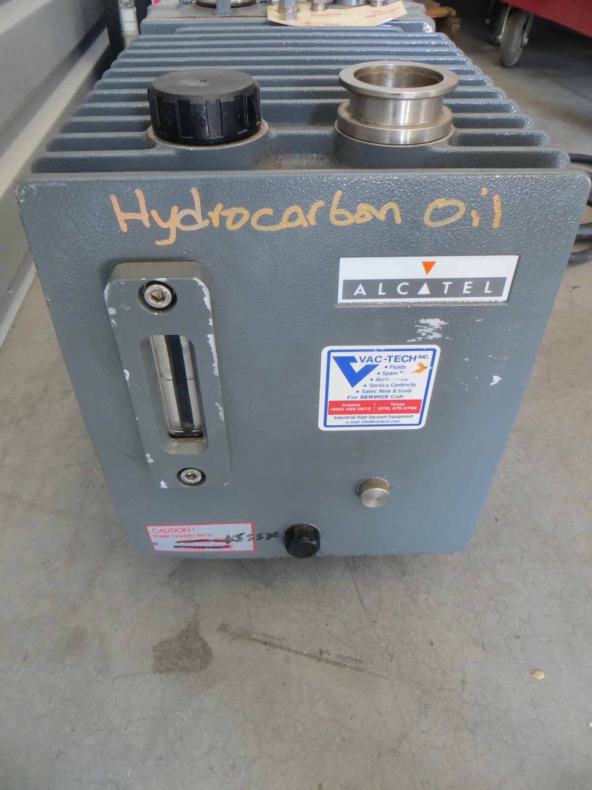 CIT Alcatel Annecy 2063 C2 Rotary Vane Vacuum Pump | eBay