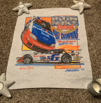 NOS 1997 Mike Stefanik Double Championship Poster-Signed | eBay