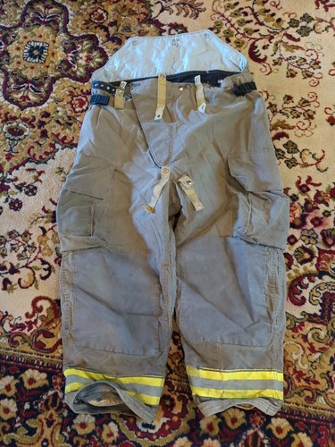 Retired Firefighter Gear Turnout Pants FIRE USED Size 44 X 28 | eBay