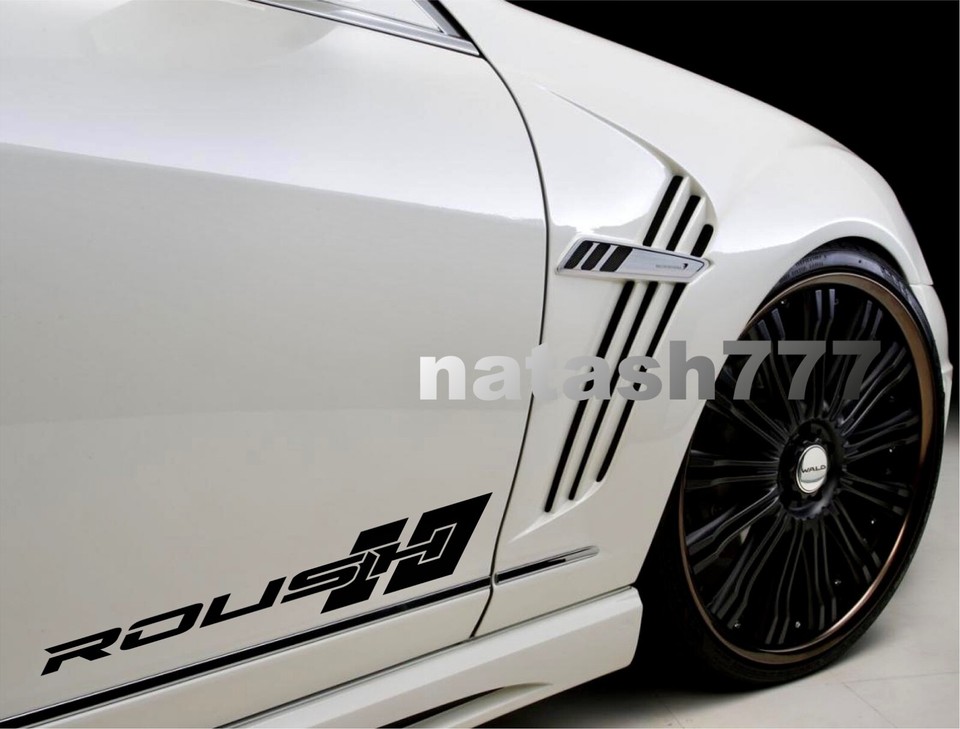 ROUSH Performance Racing Motorsport Car Vinyl Decal Sticker Emblem 2pc ...