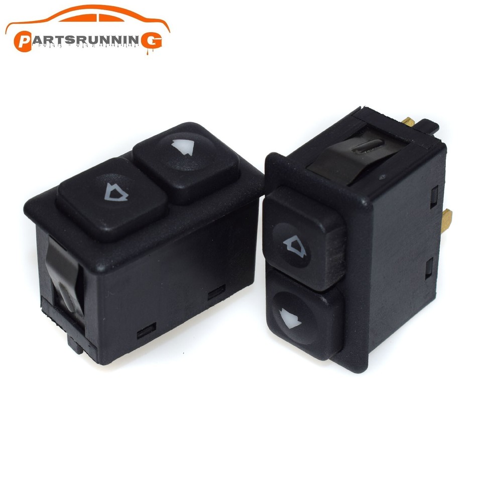 2 PCS Illuminated Power Window Switch 61311381205 For BMW E23 E24 E28 ...