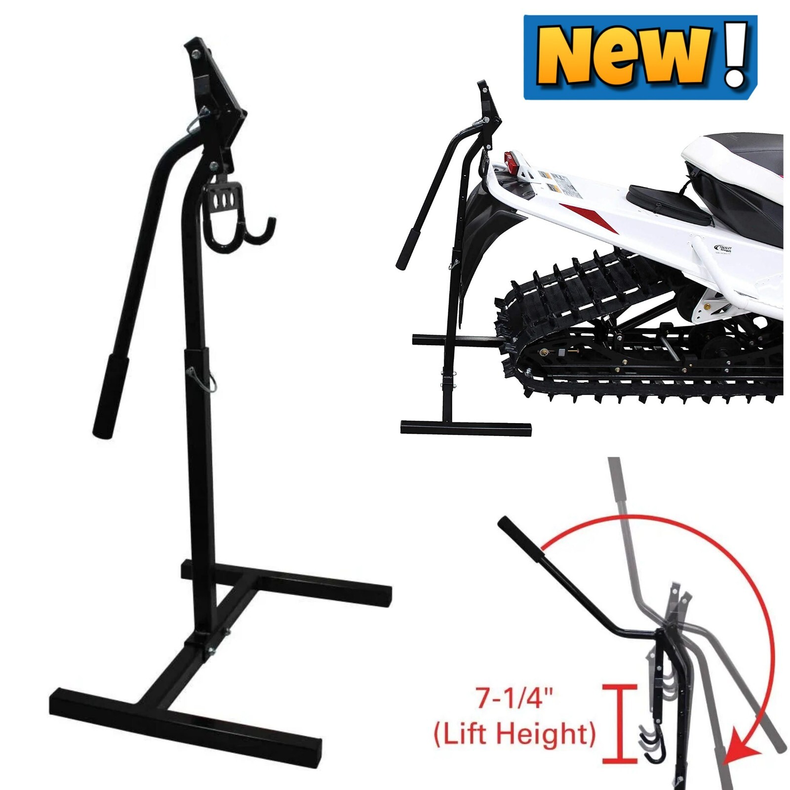 Snowmobile Lever Lift Stand for Arctic Cat Ski Doo Polaris Ski Sled ...