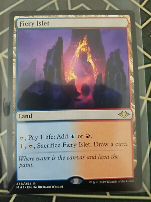 Fiery Islet Modern Horizons Magic mtg NM-Mint, English x1 1x | eBay