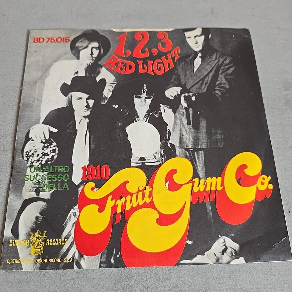 1910fruit Gum Co. 1.2.3. Red Light Mr. Jensen 45 Italy Press | eBay