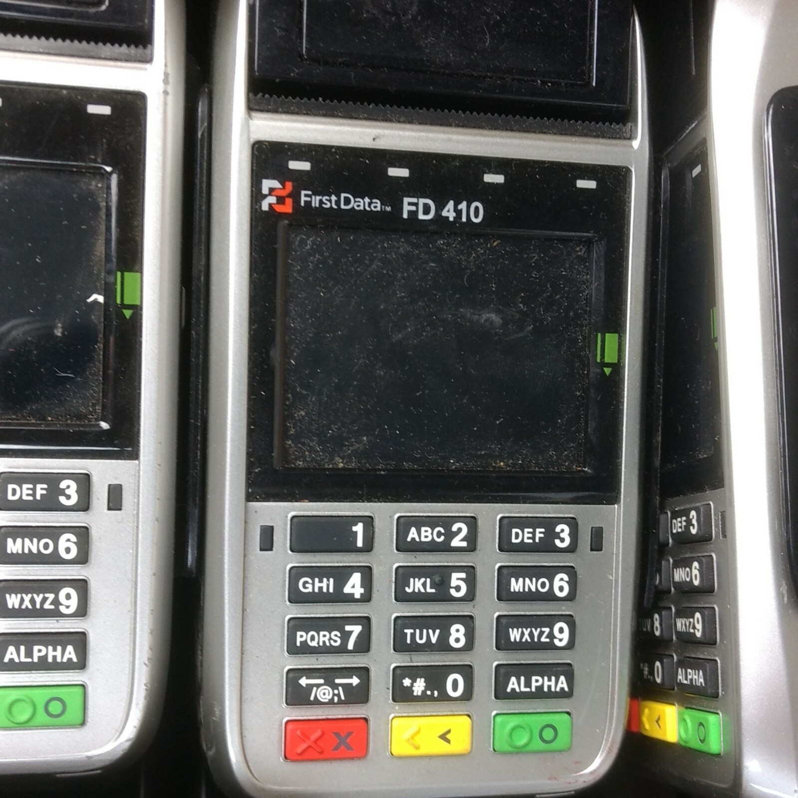 Lot of 41 First Data FD410 Wireless Credit Card Terminals UNTESTED ...