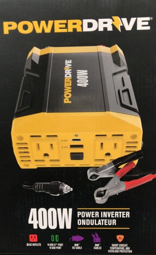 POWERDRIVE 400W Power Inverter ondulateur (C2) | eBay