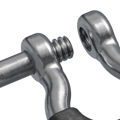 2PCS Universal 3/4" Bumper D-Ring Shackle 9500LBS Tow Hooks For Jeep ...