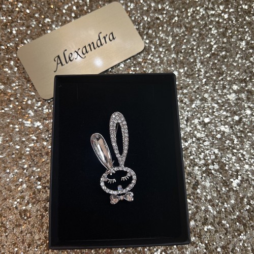 Rhinestone Cute Rabbit Brooch Easter Fashion Design Bunny Pin | eBay
