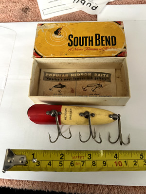 Vintage Heddon Basser fishing lure with box | eBay