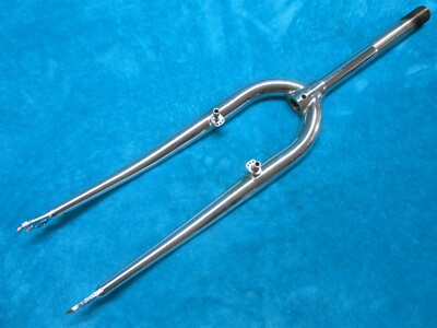 26" Mountain Bike Steel FORK 1 INCH Threaded Cantilever Brake Mounts ...