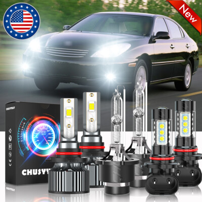 For Lexus ES330 2005 2006 Combo LED&HID Headlight Hi-Low Beam & Fog ...