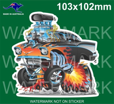 57 CHEVY STICKER CHEVROLET STICKERS | eBay Australia
