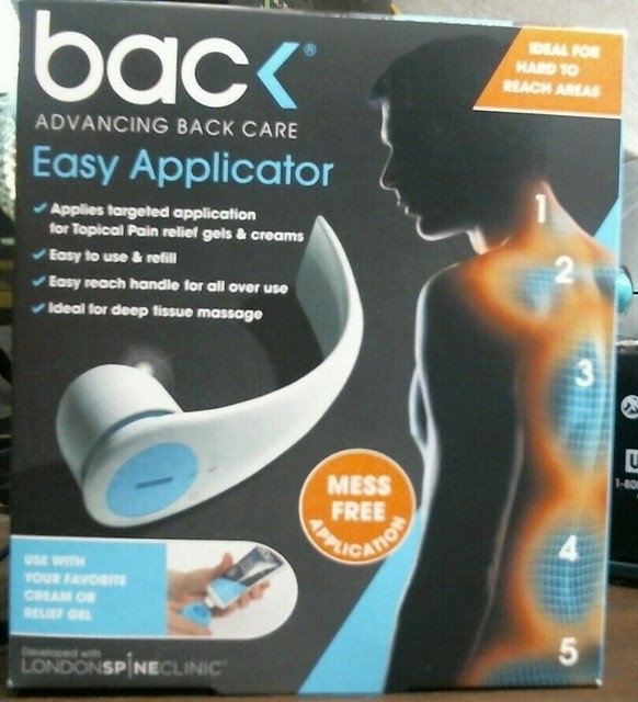 Back Easy Lotion Applicator for Applying Your Favorite Topical GEL or ...