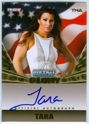 TARA "AUTOGRAPH CARD #036/199" TNA IMPACT GLORY 2013 | eBay