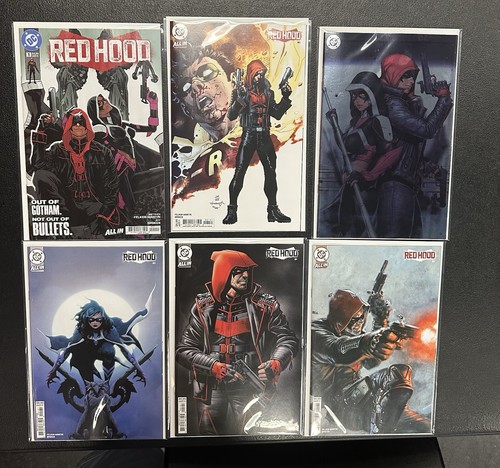 Red Hood #1 2025 Cancelled Series 6x Variant Cover Set | eBay
