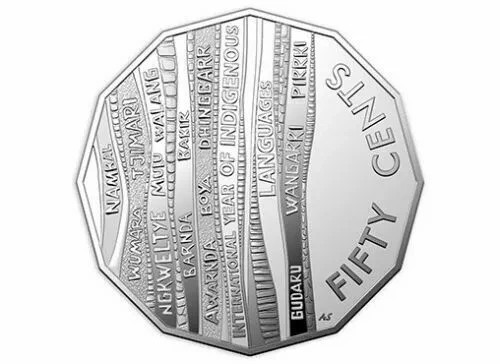 2019 Indigenous Languages 50 Cent Coin - UNC Free Post | eBay Australia