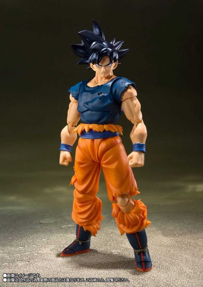 Bandai S.H.Figuarts Dragon Ball Super Son Goku Ultra Instinct Sign In ...