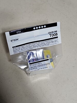 Epson T008 Color Ink Cartridge GENUINE NEW! | eBay