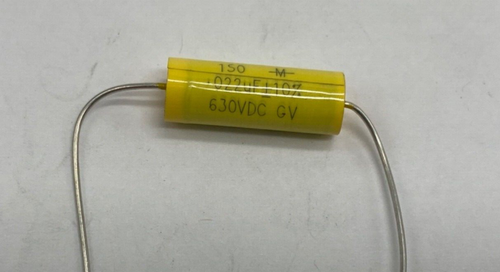 Mallory 150M series metalized film capacitor axial lead 0.022uf/630V ...
