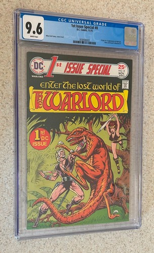 1st ISSUE SPECIAL #8 (DC Comics 1975) -- 1st Appearance WARLORD -- CGC ...