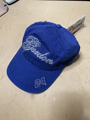 DALE EARNHARDT JR. # 24 NASCAR VINTAGE ADJUSTABLE HAT CAP WOMEN'S SMALL ...