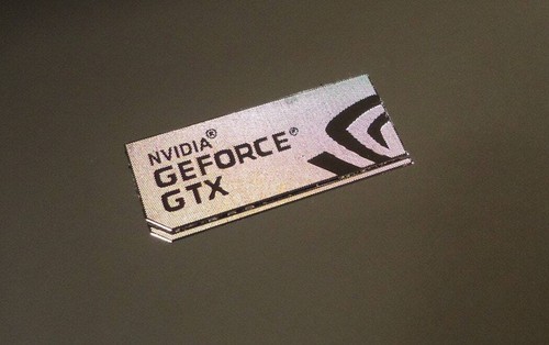 Graphics nVidia GeForce GTX Label / Aufkleber / Sticker / Logo 35x15mm ...