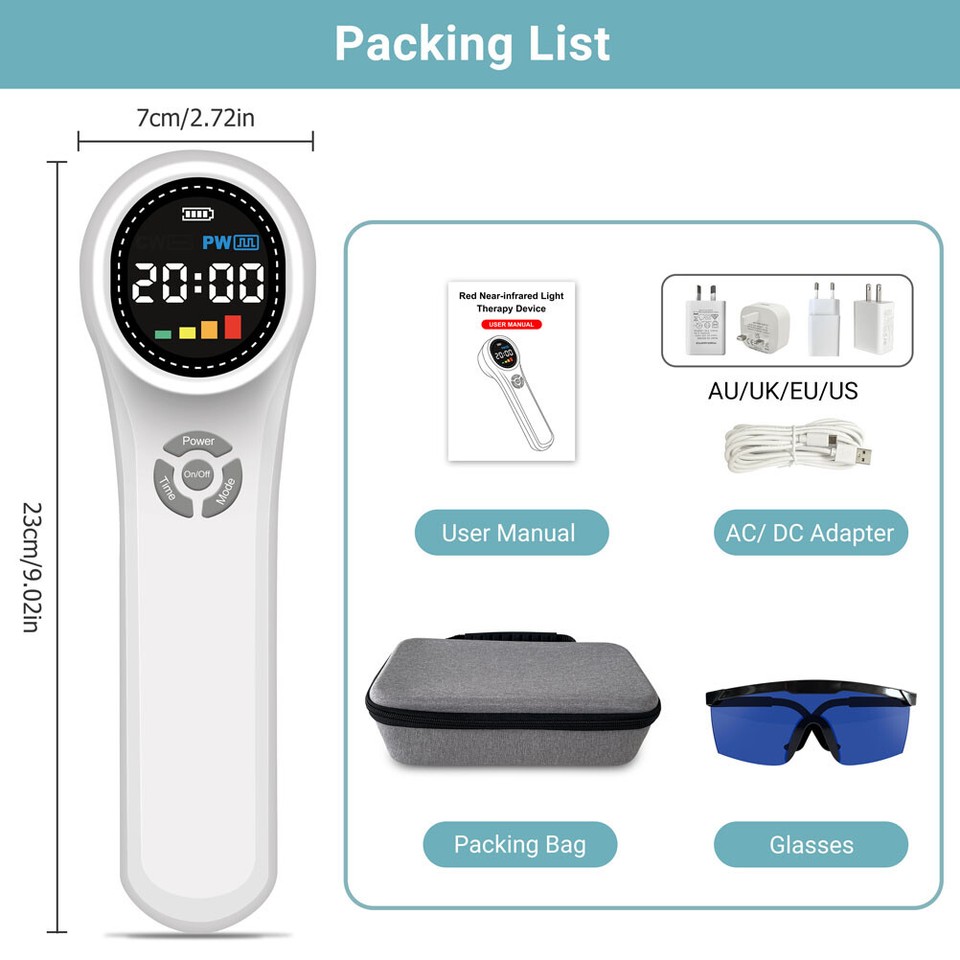 Handheld Class IV Cold Laser Therapy LLLT Device Pain Relief for Pets ...