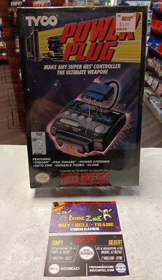 Tyco Power Plug For The Super Nintendo Console **FACTORY SEALED** MUST ...