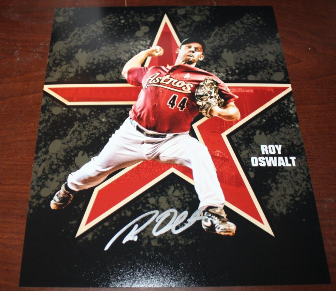 ROY OSWALT ASTROS SIGNED AUTOGRAPH 8X10 EDIT PHOTO | eBay