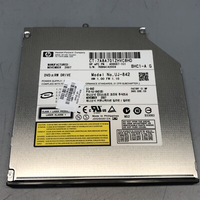 hp compaq 2510p DVD-RW Drive UJ-842 | eBay