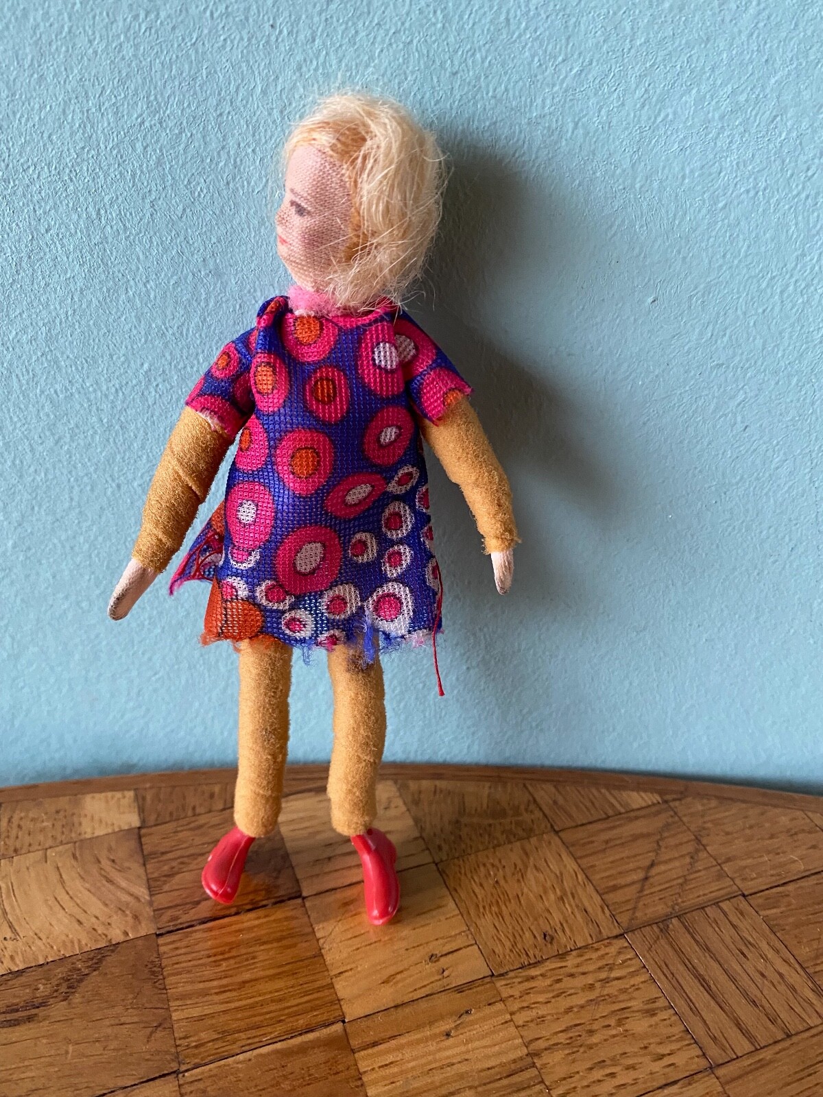 Frau Erna Meyer Biegepuppe Puppe Puppenstube Puppenhaus 1:18 dollhouse ...