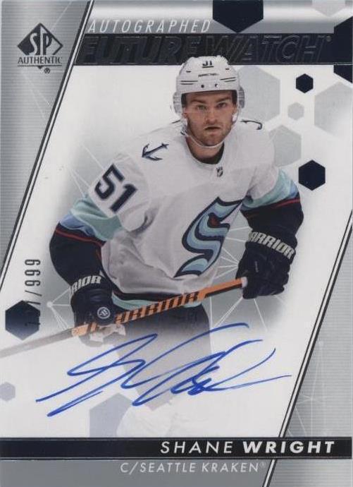 2022-23 SP Authentic - Autographed Future Watch Shane Wright #150 /999 ...