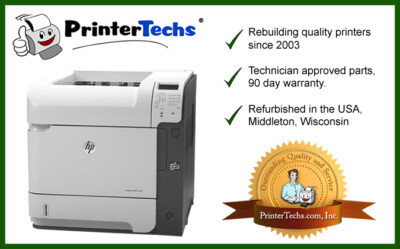 HP LaserJet Enterprise M602N CE991A , only 1660 total pages ! MINT ...