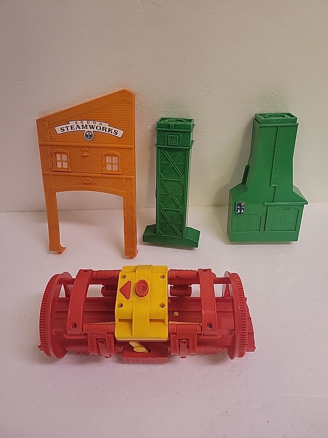 Thomas and Friends Trackmaster Steamworks Sodor Spin&Fix Unit parts Lot ...