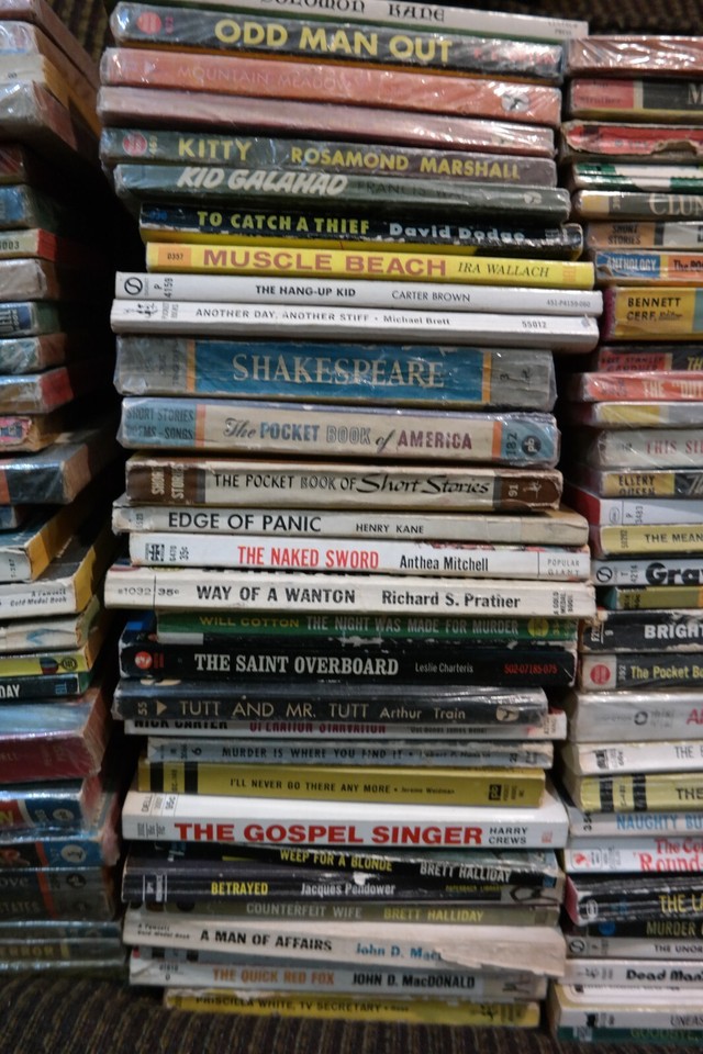 114 Vintage Crime Pulp Sleaze Paperback Books 40s 50s 60s Noir Shorts ...