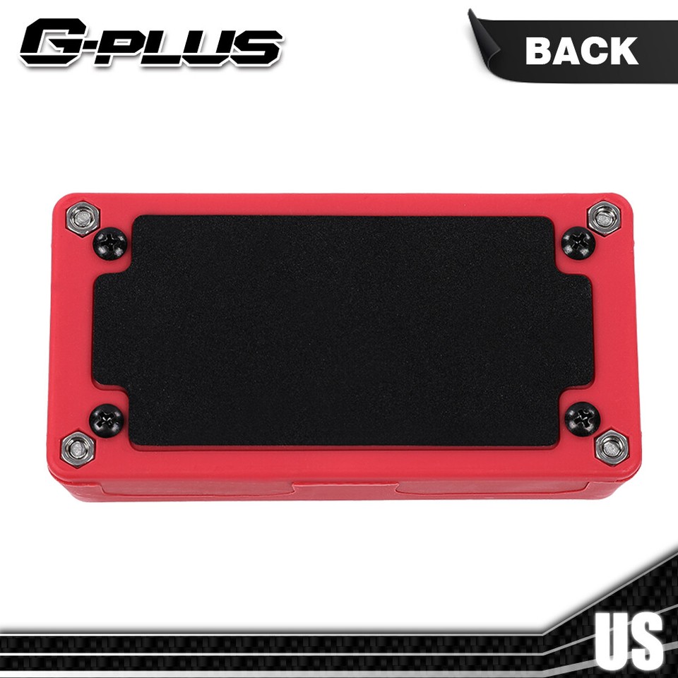 Red 12V Terminal Ground Power Distribution Junction Block Kit Heavy ...