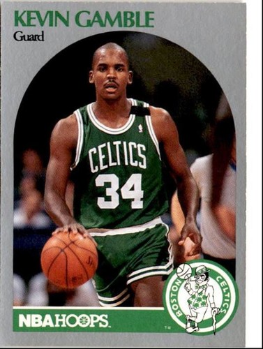 1990-91 Hoops Basketball Card Kevin Gamble Boston Celtics #40 | eBay