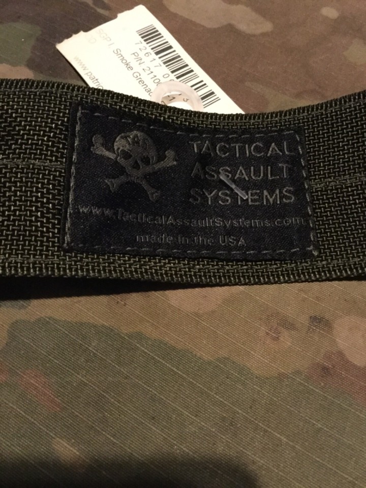Pouch, OD green! Single smoke pouch, great utility pouch, by tactical ...