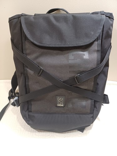 Chrome Industries Bravo Backpack Black Gray Roll Top Waterproof Bike ...