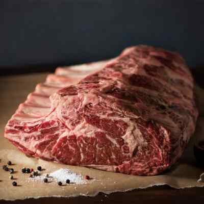 USA Choice Grade Beef Ribeye Roast Bone In Antibiotic Free 17lbs ...