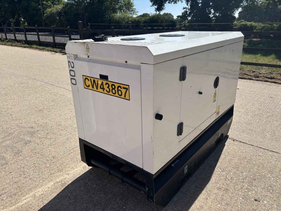 HGI HRD200T 20kva Diesel Generator Kubota Engine Low Hours | eBay UK