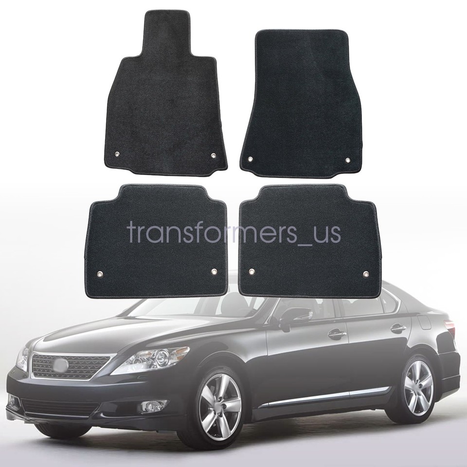 2007-2012 For Lexus LS460 Replacement Front & Rear Floor Mats Carpet ...