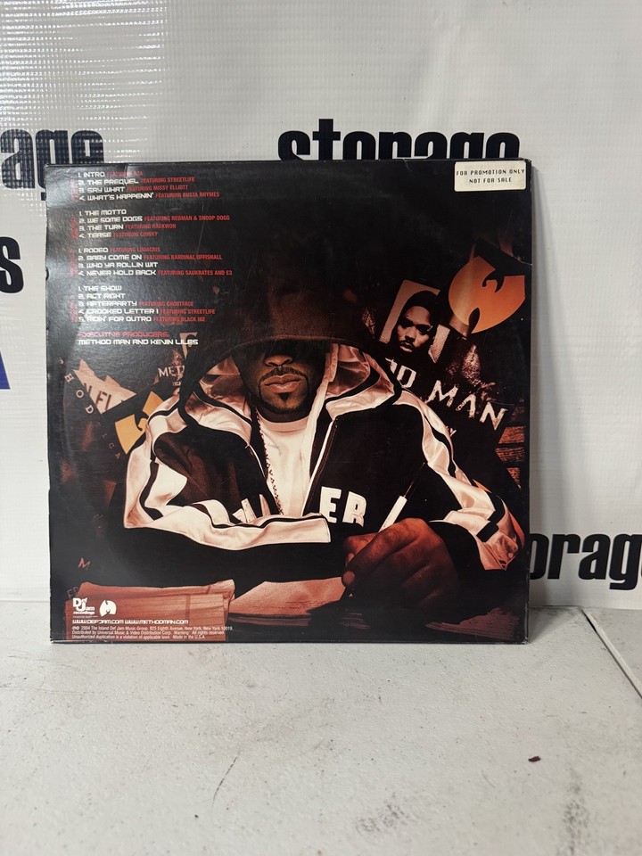 Method Man Tical 0: The Prequel 2LP Vinyl 2004 US Original Def Jam ...